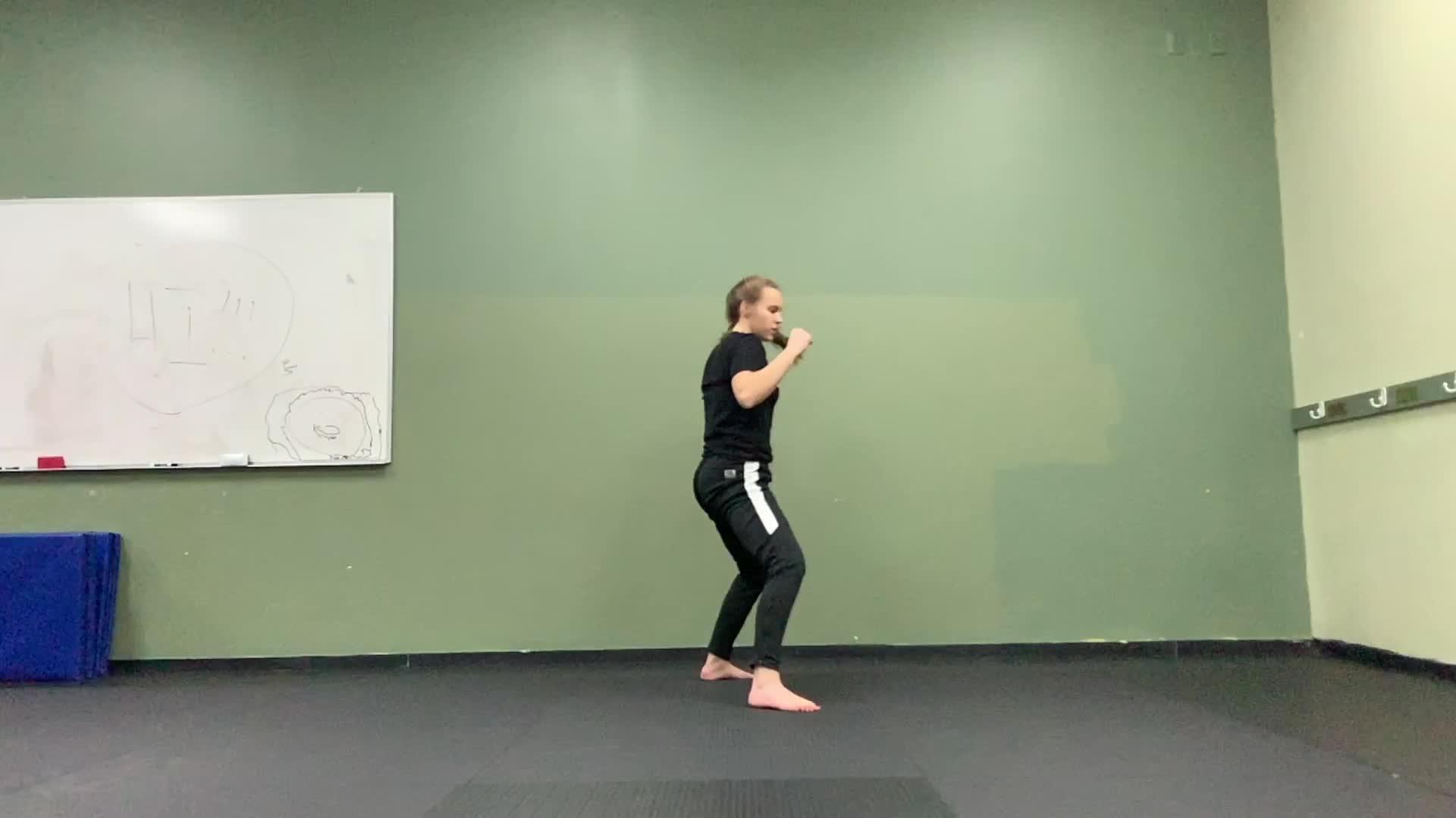 Woman Performs Corkscrew Flying Kicks | Jukin Licensing