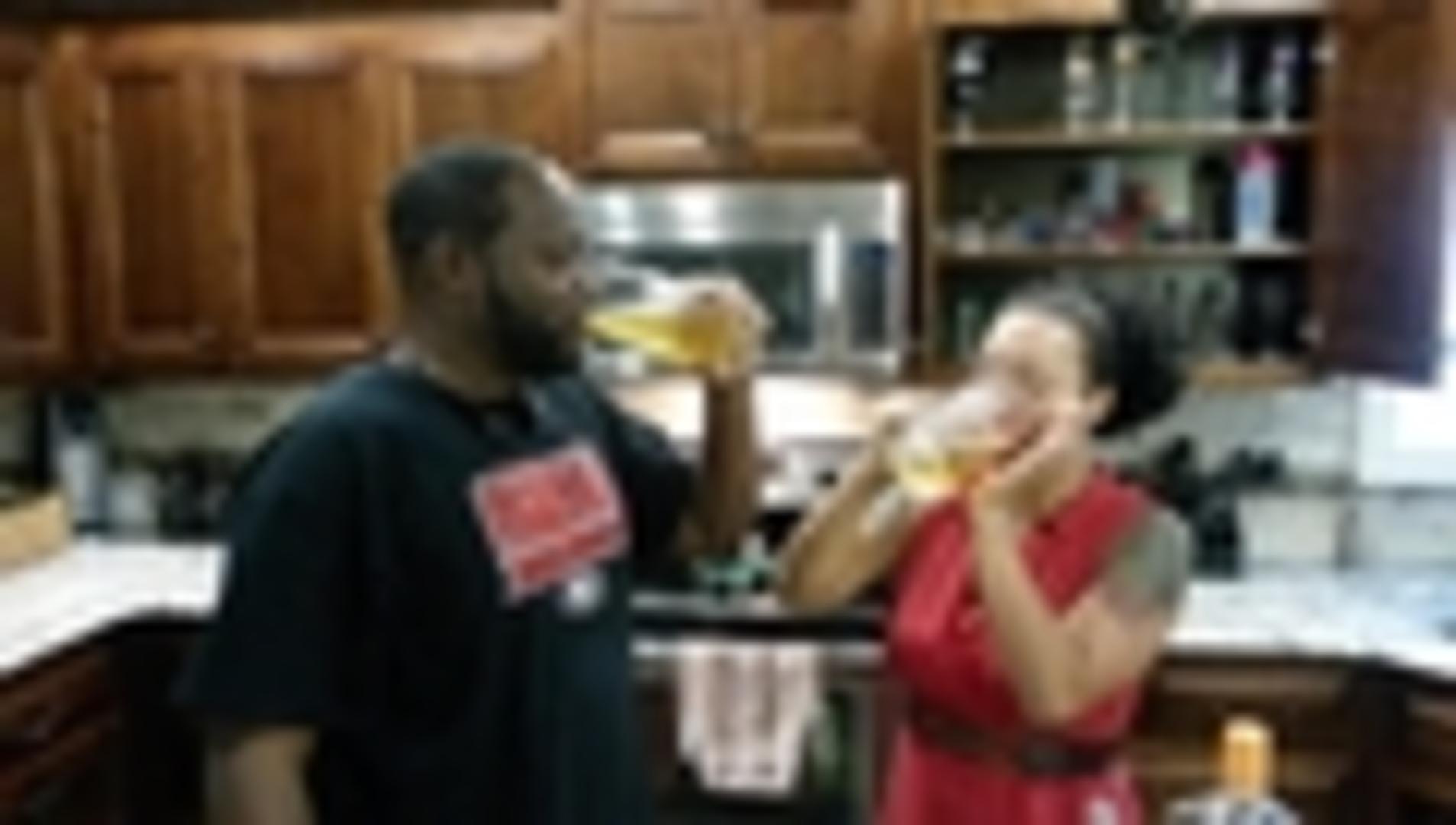 Woman Crushes Beer Chugging Contest | Jukin Licensing
