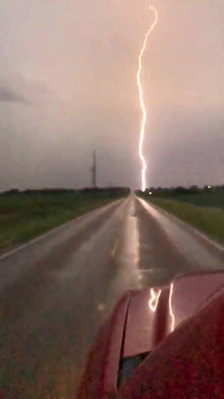 Lightning Branch Strikes Land | Jukin Licensing