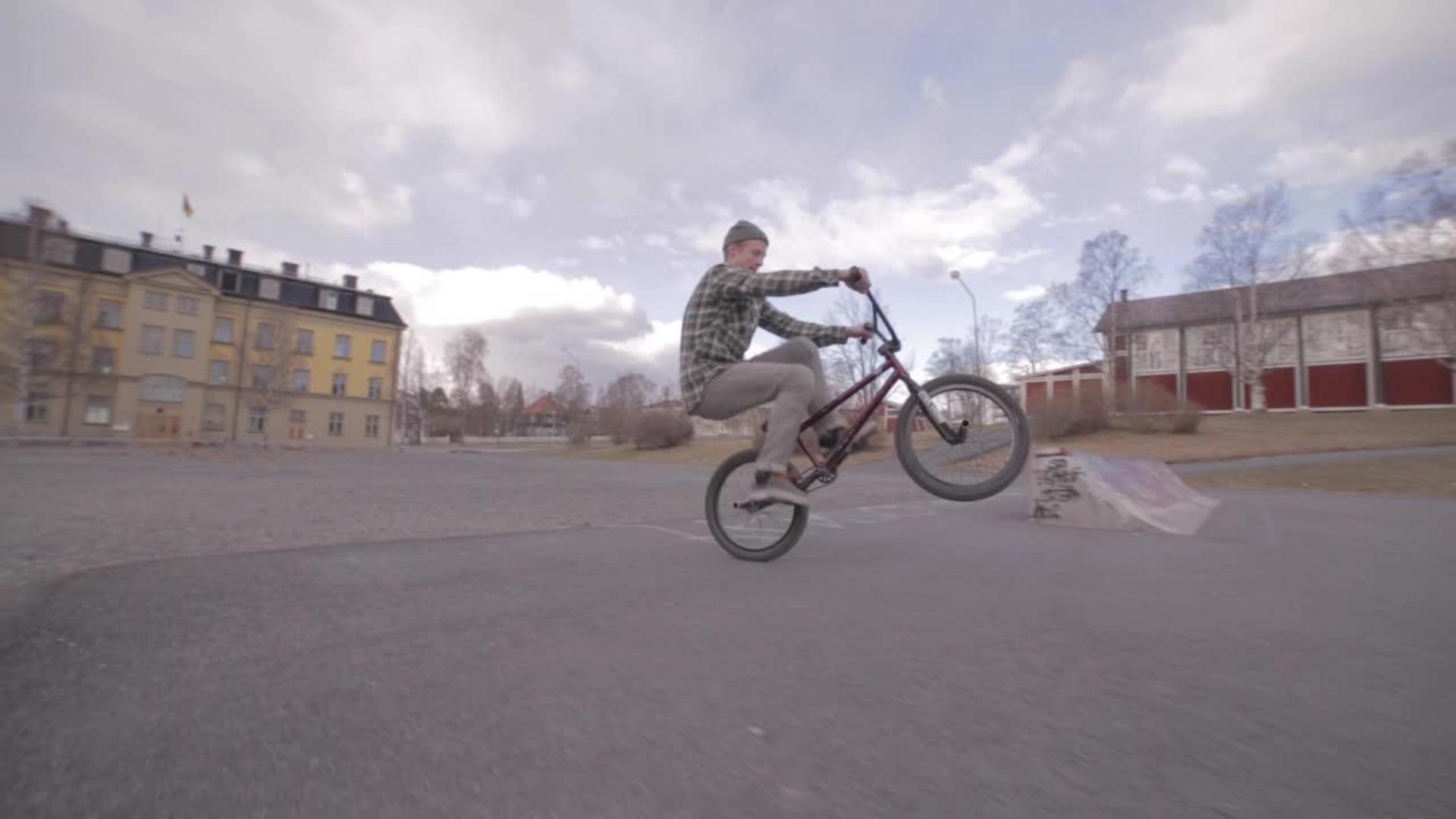 BMX Rail Slide to Backwards Wheelie Fail | Jukin Licensing