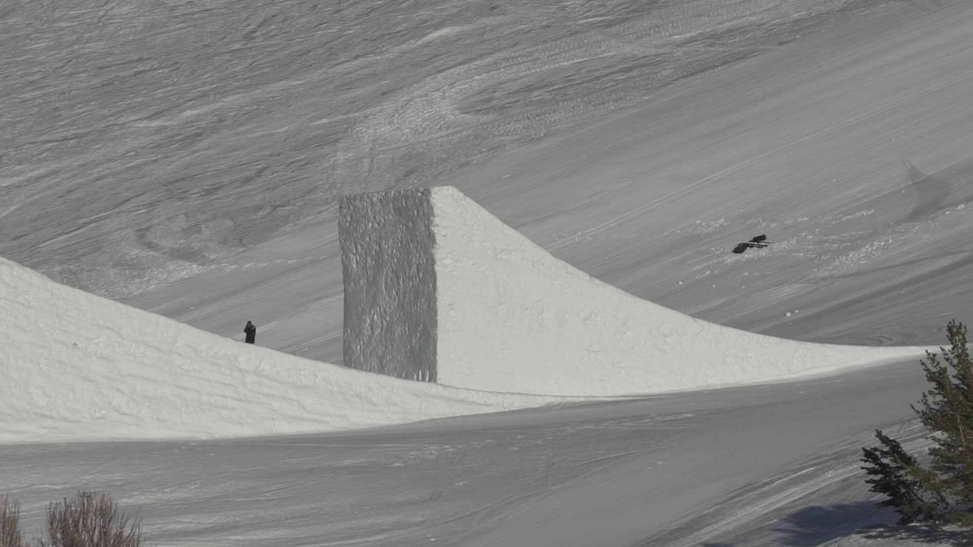 Skier Jumps Over Huge Snowy Mound | Jukin Licensing