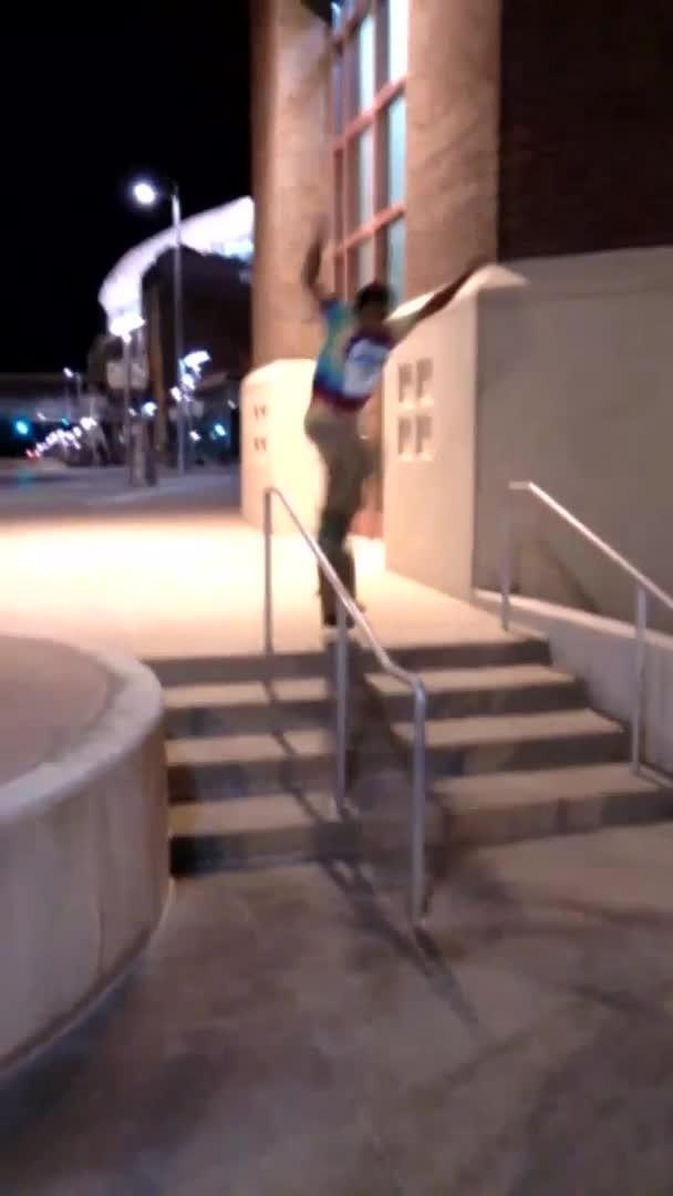 Skateboard Rail Grind Nutshot | Jukin Licensing