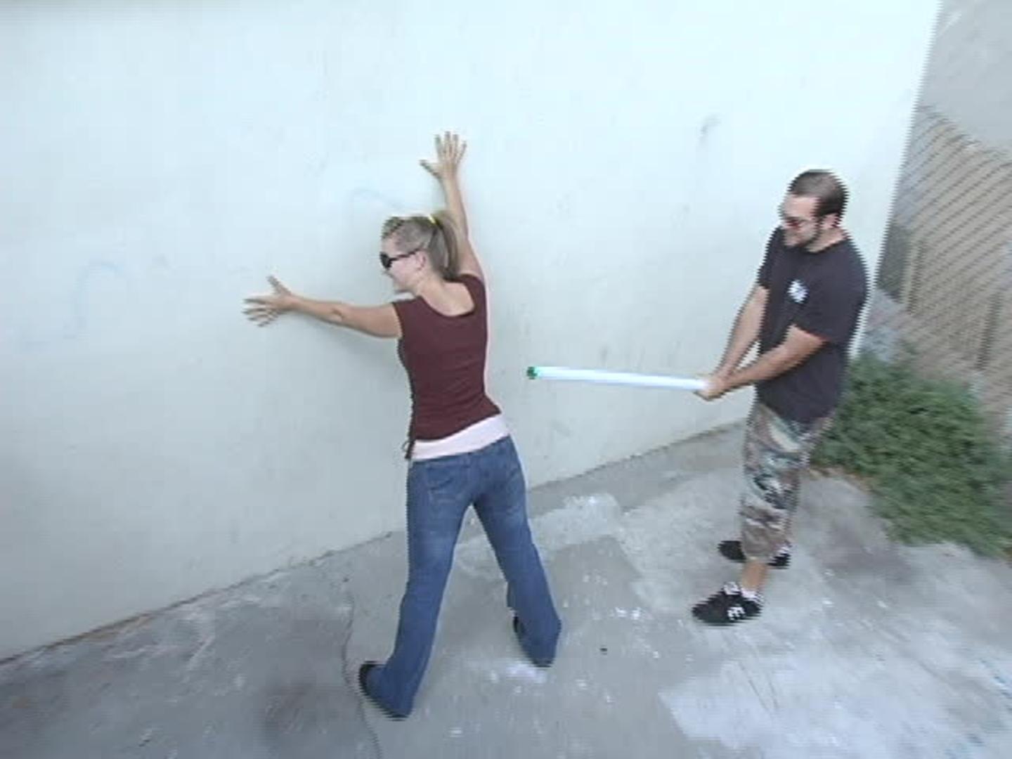 Guy Smashes Bulb on Woman's Butt | Jukin Licensing