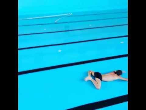 Teens Swim Across Pool without Water | Jukin Licensing