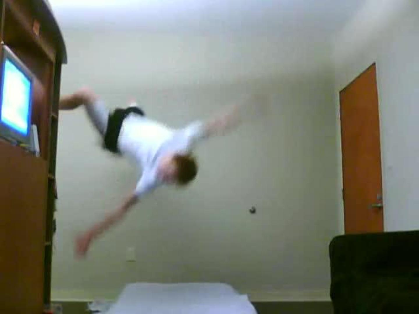 Backflip Off Wall Faceplant | Jukin Licensing