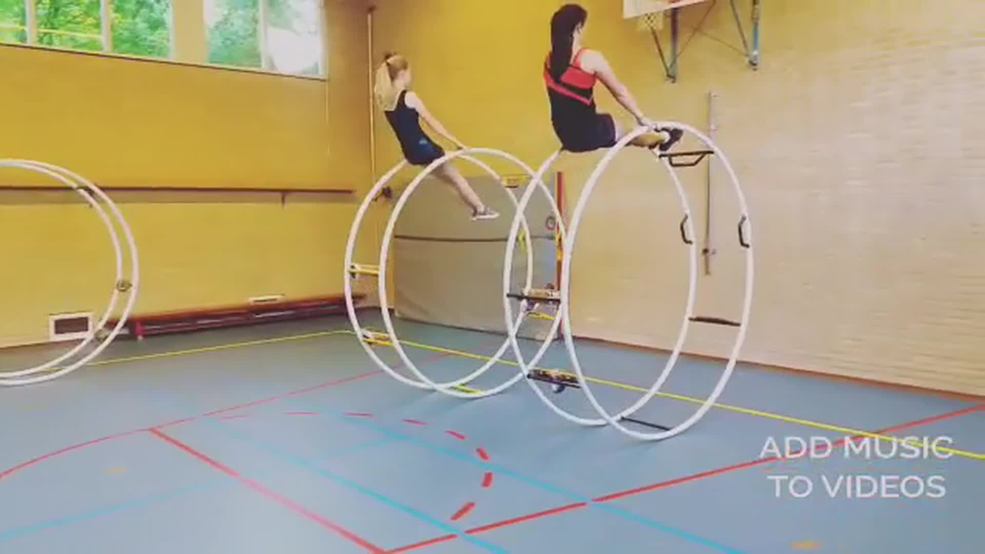 Duo Show off Wheel Tricks in Perfect Unison | Jukin Licensing
