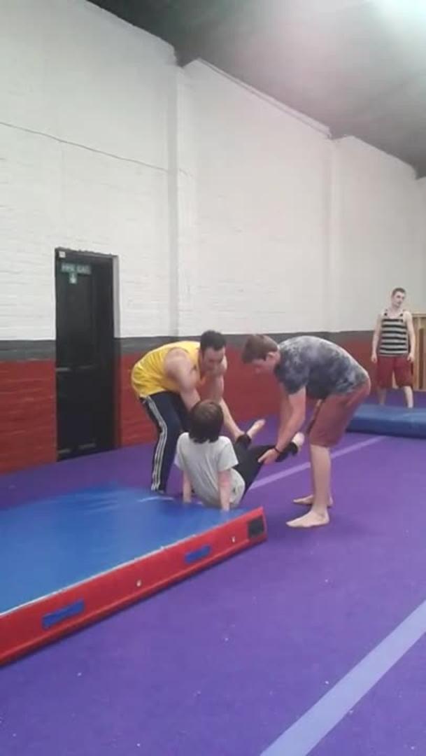 Gymnastics Flip Help Fail | Jukin Licensing