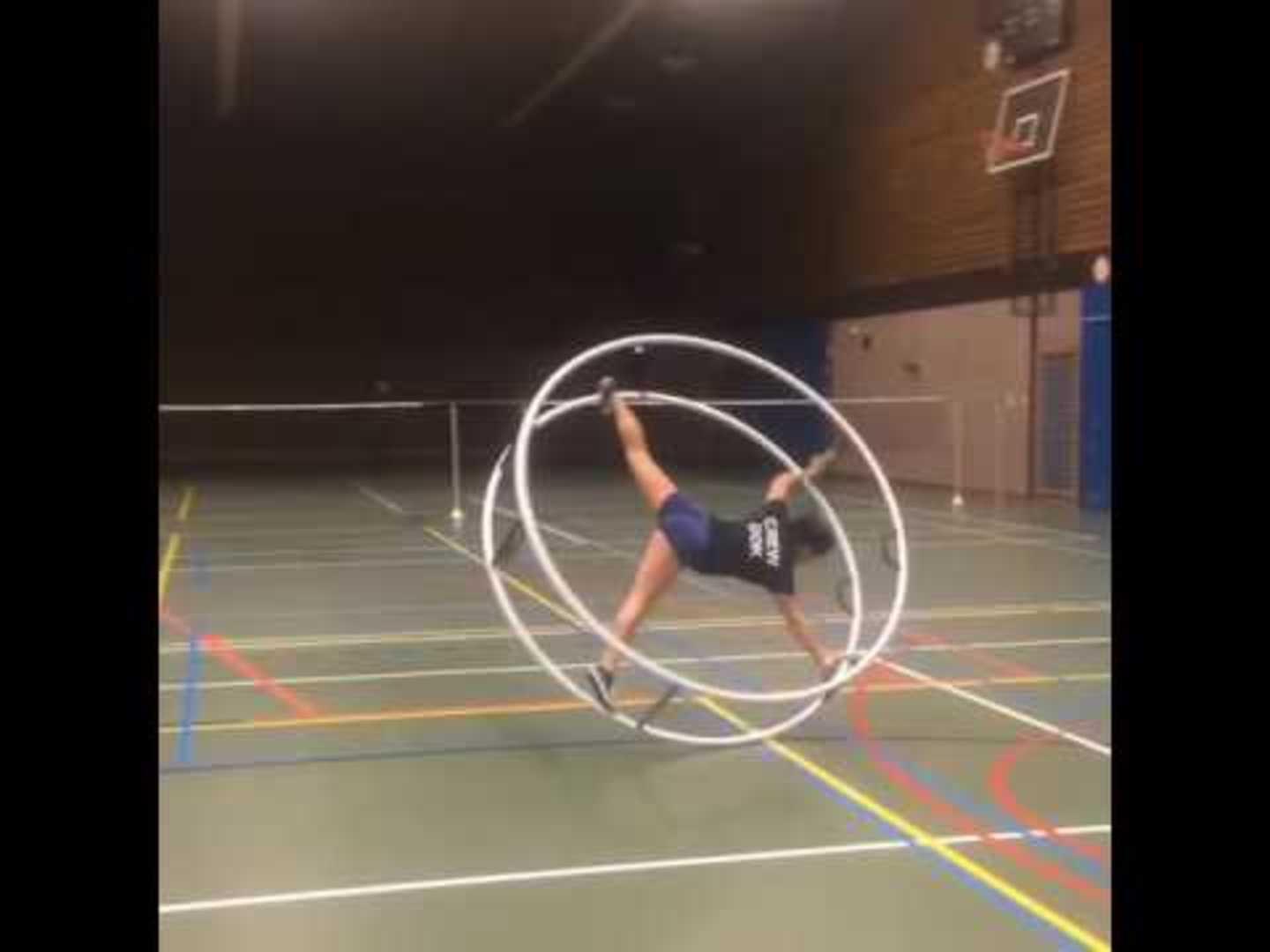 Girl Continuously Rolls in German Wheel | Jukin Licensing