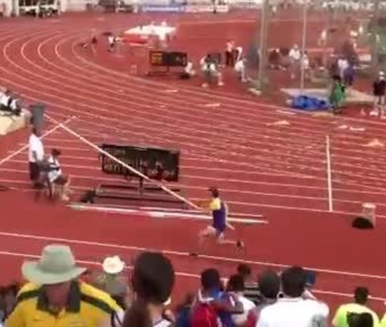 Pole Vault Fail at Track Meet | Jukin Licensing