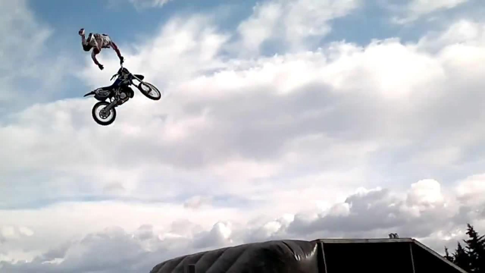 Freestyle Motocross Rider Flies off Bike | Jukin Licensing