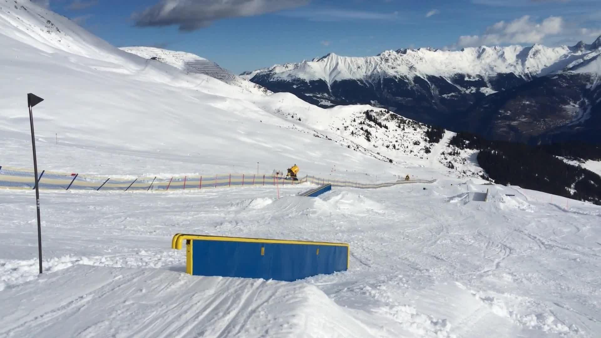 Snowboarder Lands on Head Grinding on Rail | Jukin Licensing