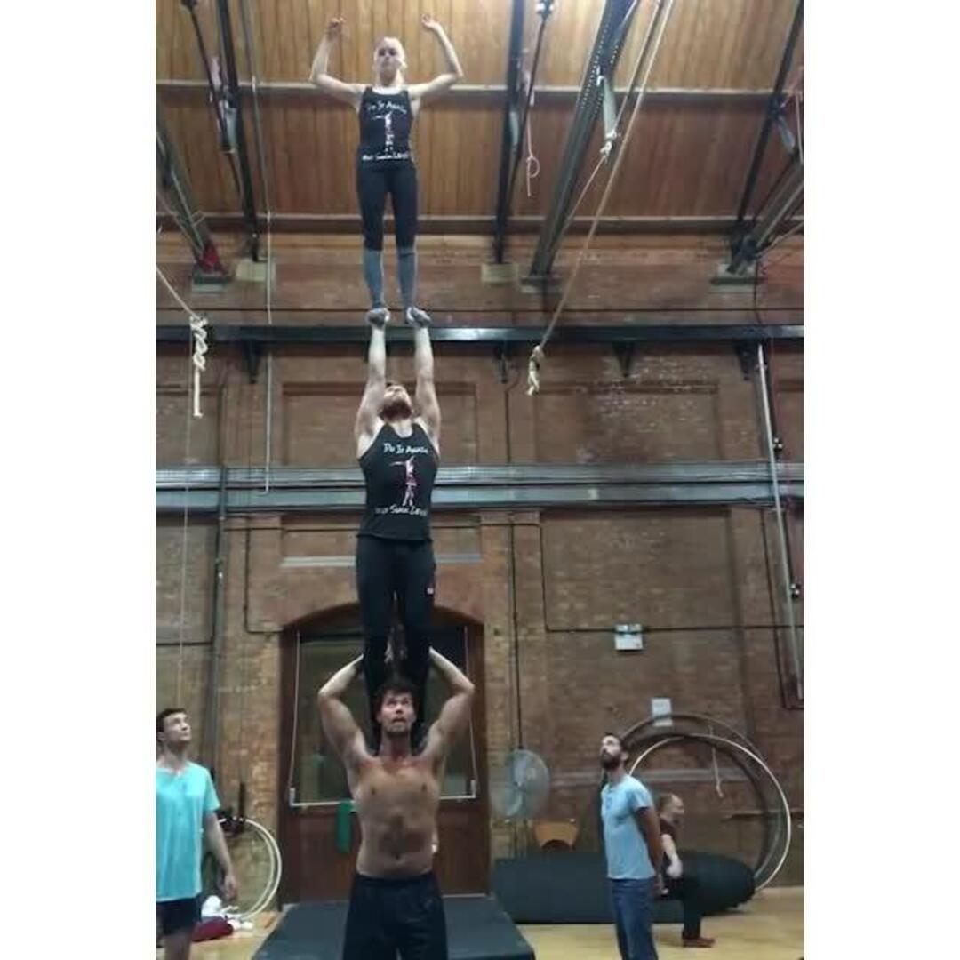 Acrobats Create Tower of People | Jukin Licensing