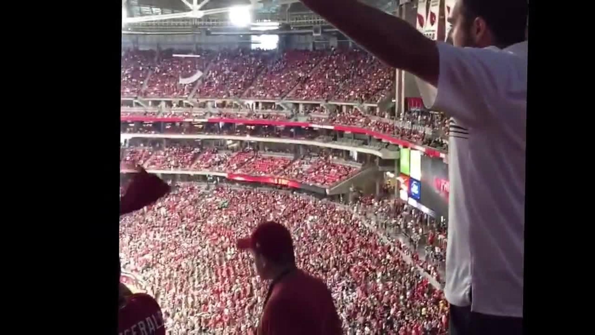 Drunk Fan At Football Game | Jukin Licensing