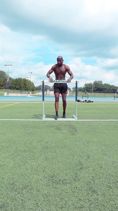 Guy Executes Impressive Straight Leg Jumps Over a Sprint Hurdle | Jukin ...