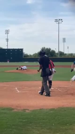 Pitcher Gets Hit by Broken Baseball Bat | Jukin Licensing