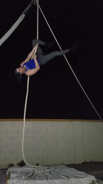 Aerialist Gets His Hair Stuck in Rope While Practicing Sequence | Jukin ...