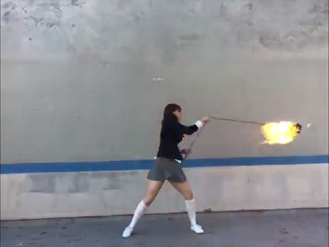 Woman Dressed As Movie Character Shows Cool Dance Moves While Spinning ...