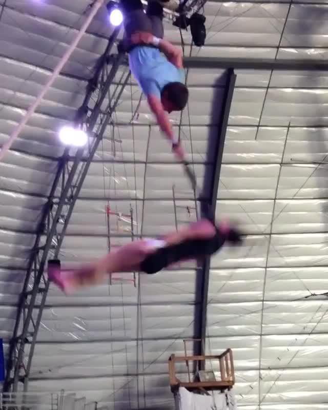 Circus Performer Does Neck Spin | Jukin Licensing