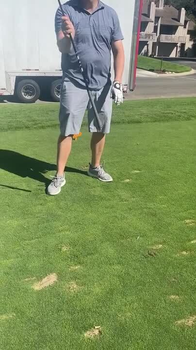 Man Hits Golf Ball And It Gets Stuck In Golf Club | Jukin Licensing