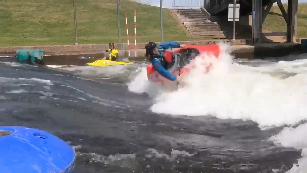 Guy Attempts Amazing Flips and Tricks on Kayak | Jukin Licensing