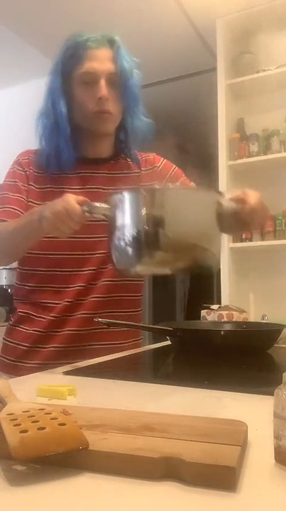 Person Spills Boiling Water on Themself While Cooking Their Lunch ...