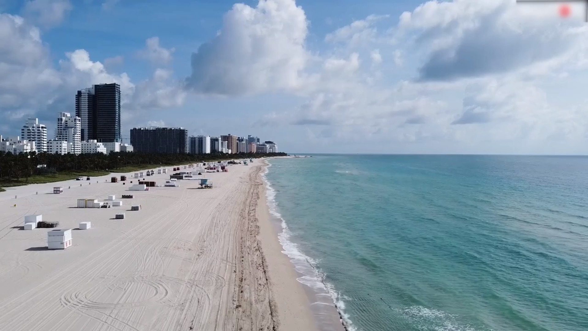 Man Flies Drone Around Miami Beach Capturing Its Untouched Beauty ...