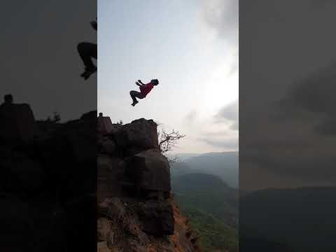 Guy Performs Aerial Backflip on Edge of Cliff | Jukin Licensing