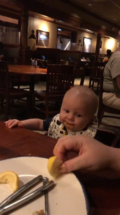 Person Makes Toddler Taste Lemon For First Time | Jukin Licensing