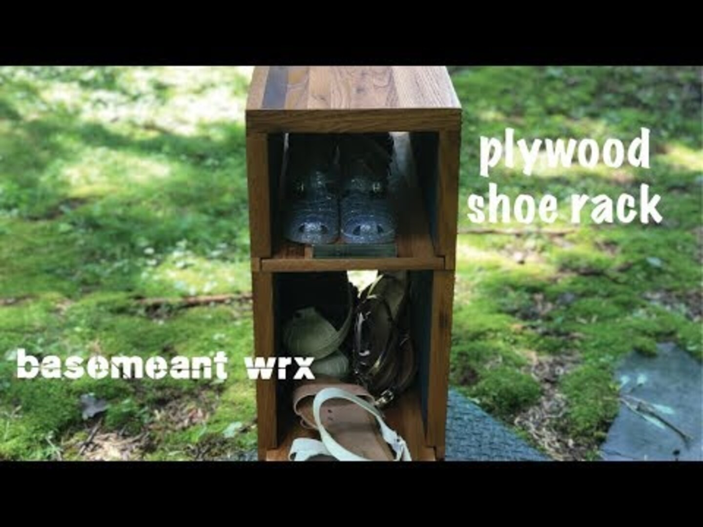 Guy Makes DIY Plywood Shoe Rack | Jukin Licensing
