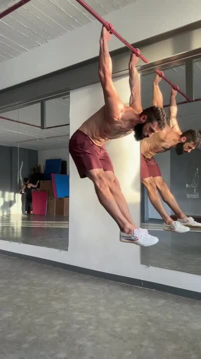 Guy Performs German Hangs at the Gym | Jukin Licensing