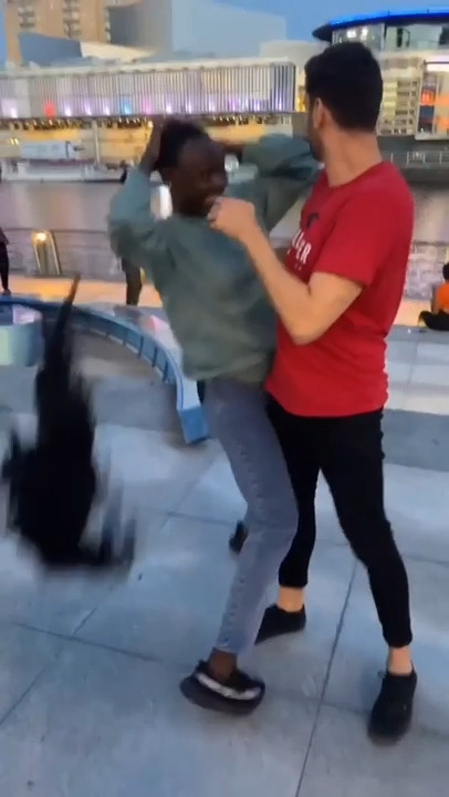 Wig Falls Off Woman's Head While Dancing | Jukin Licensing