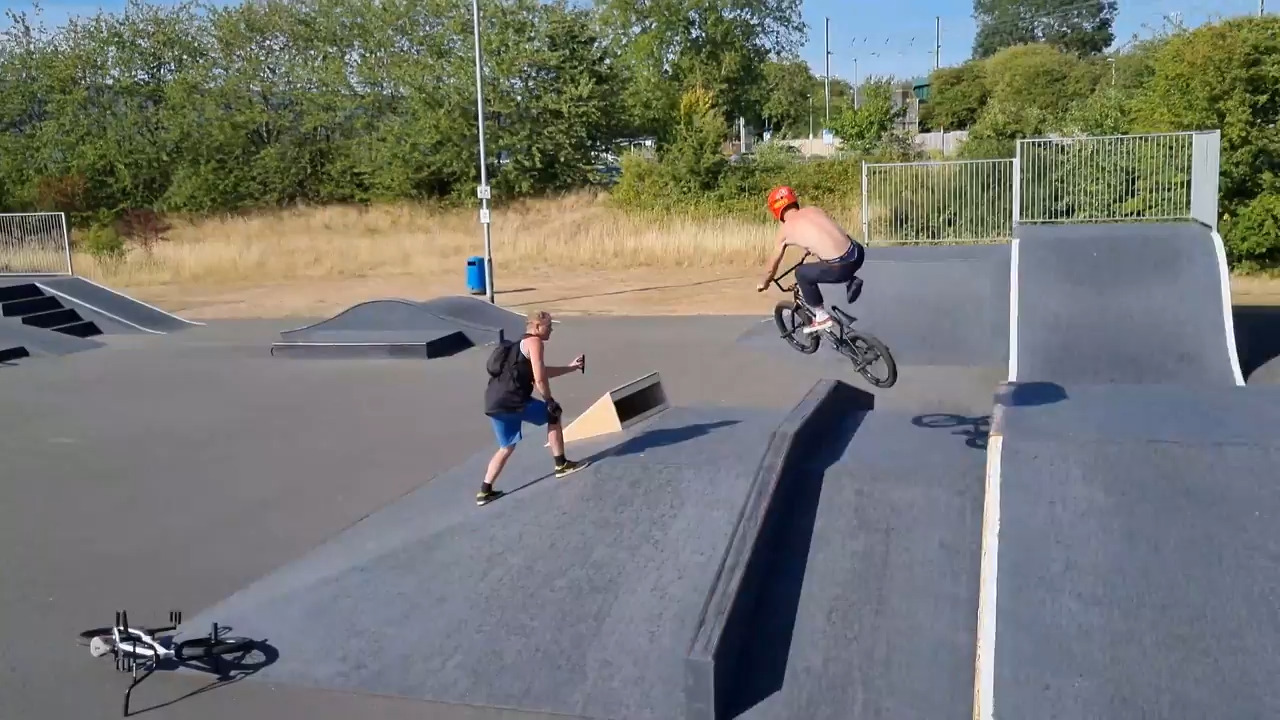 Rider Crashes While Trying to Perform BMX Stunt Off Slope | Jukin Licensing