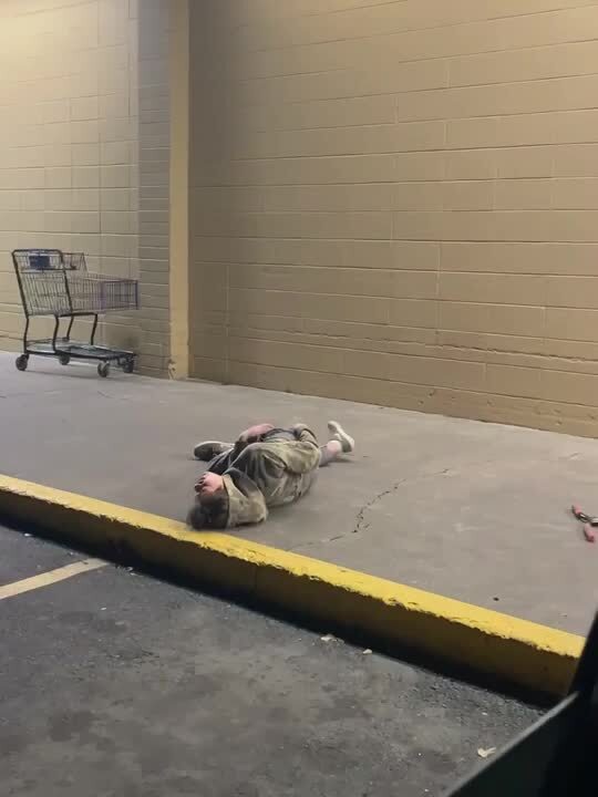 Boy Falls Backward After Jumping Across Sidewalk on His Scooter | Jukin ...