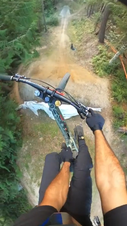 Bicycle Enthusiast Jumps High Off Slopes While Performing Tricks ...