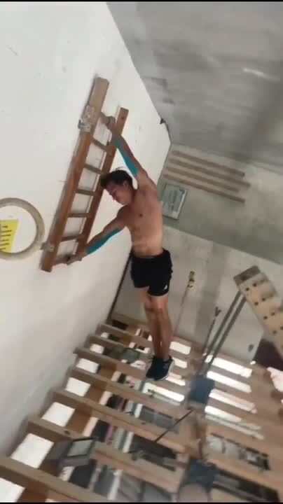 Person Displays Gravity Defying Variations of Human Flag Position ...