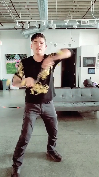 Guy Performs Tricks With Nunchucks | Jukin Licensing
