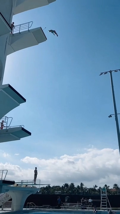 Diver Makes Magnificent Dive From 20 Meters High Spot | Jukin Licensing