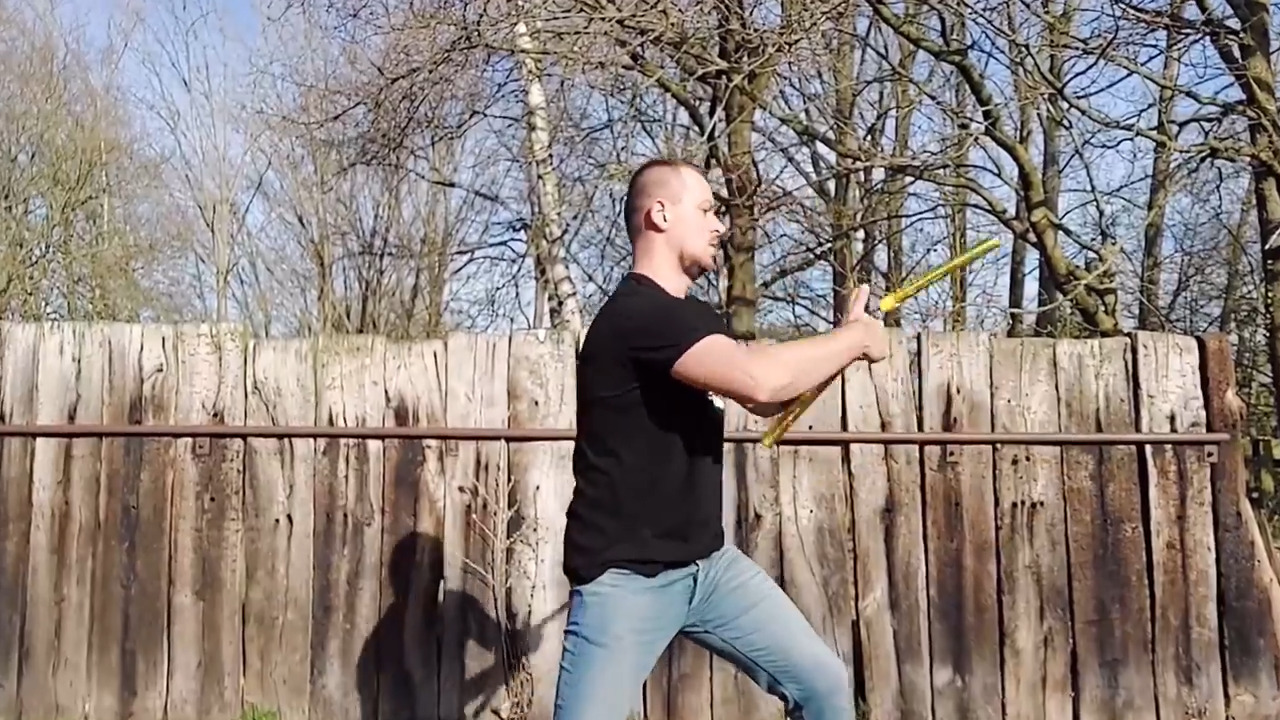 Guy Performs Freestyle Nunchaku Finger Tricks | Jukin Licensing