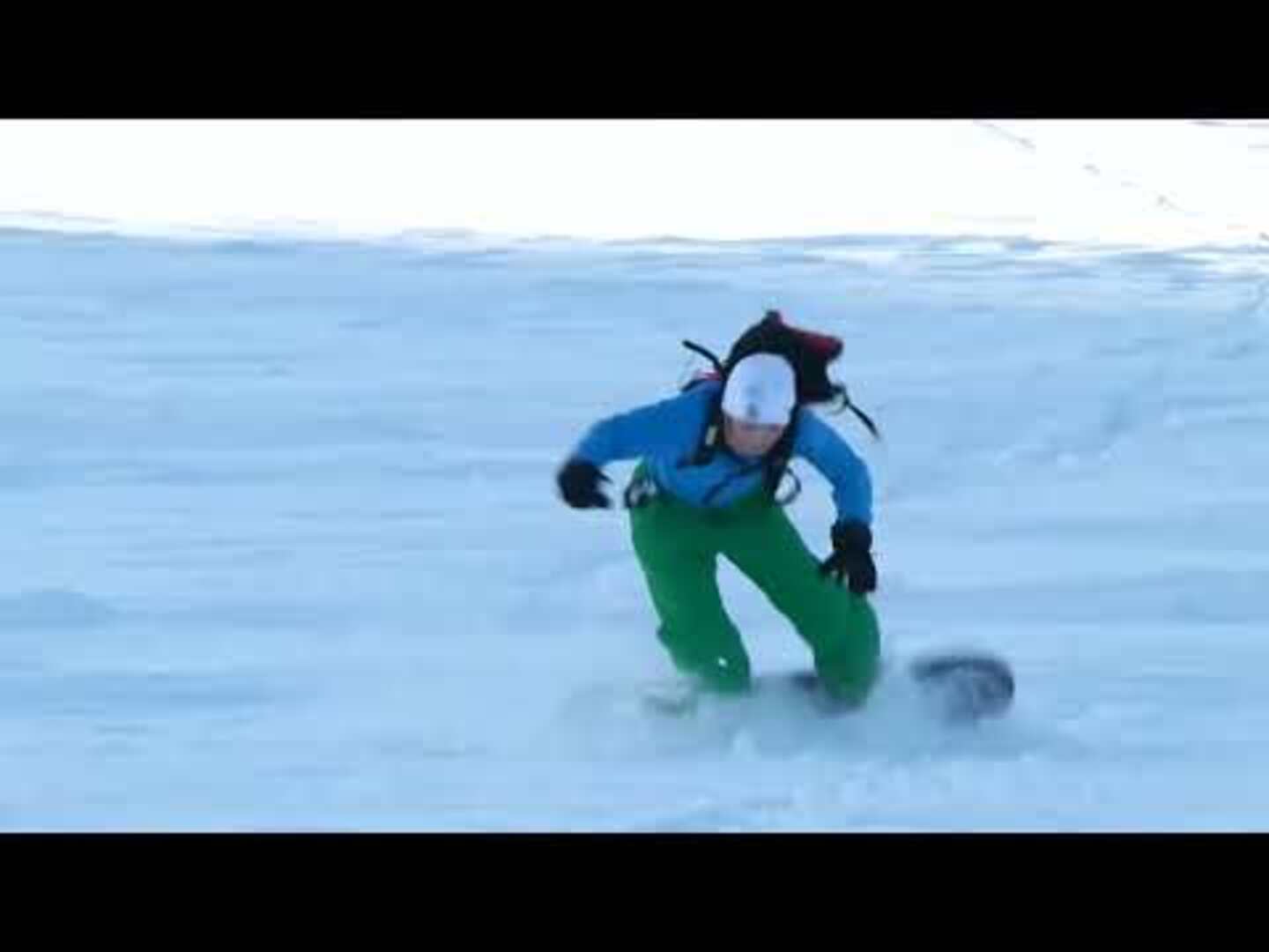 Kid Hilariously Face Plants While Attempting Jumps During Snowboarding ...