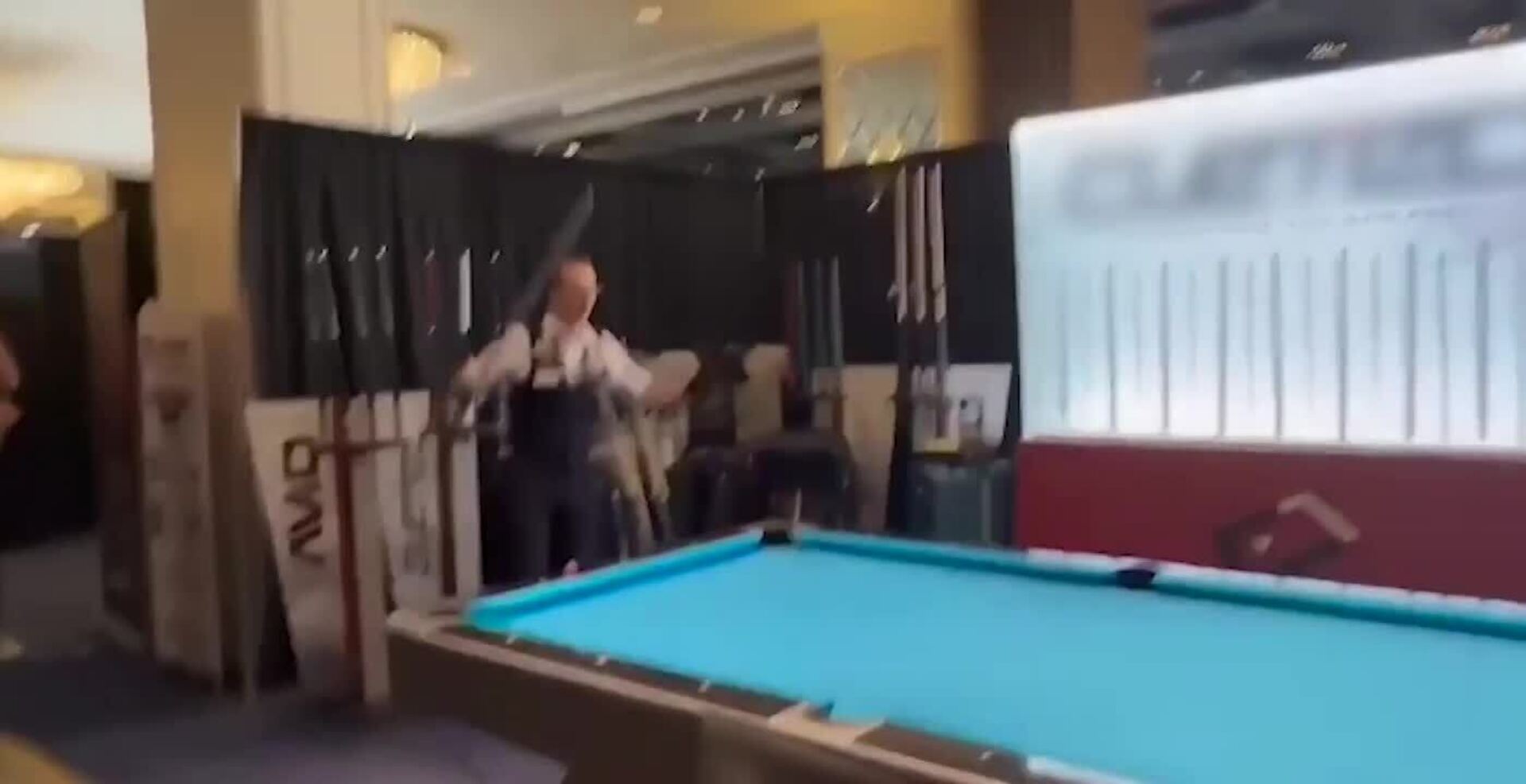 Person Performs Amazing Pool Trickshot | Jukin Licensing