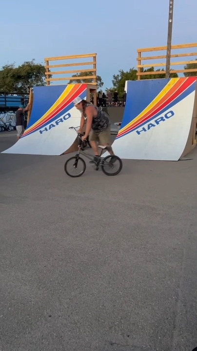 Guy Riding BMX Shows Off Balancing Skills | Jukin Licensing