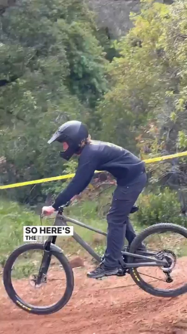 Guy Crashes Mountain Bike After Jumping Off Ramp | Jukin Licensing