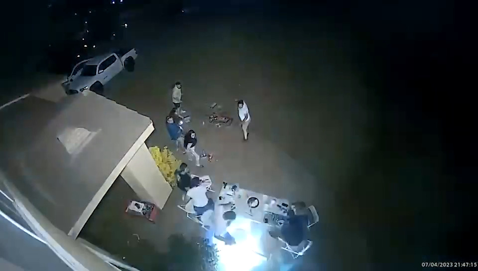 Firework Backfires and Hits Man Sitting on Chair | Jukin Licensing