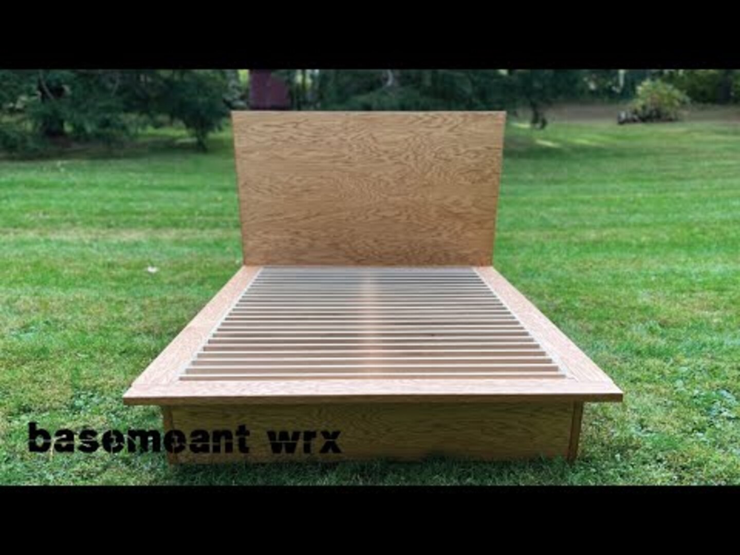 Man Build Bed Frame Using Sheets of Plywood | Jukin Licensing