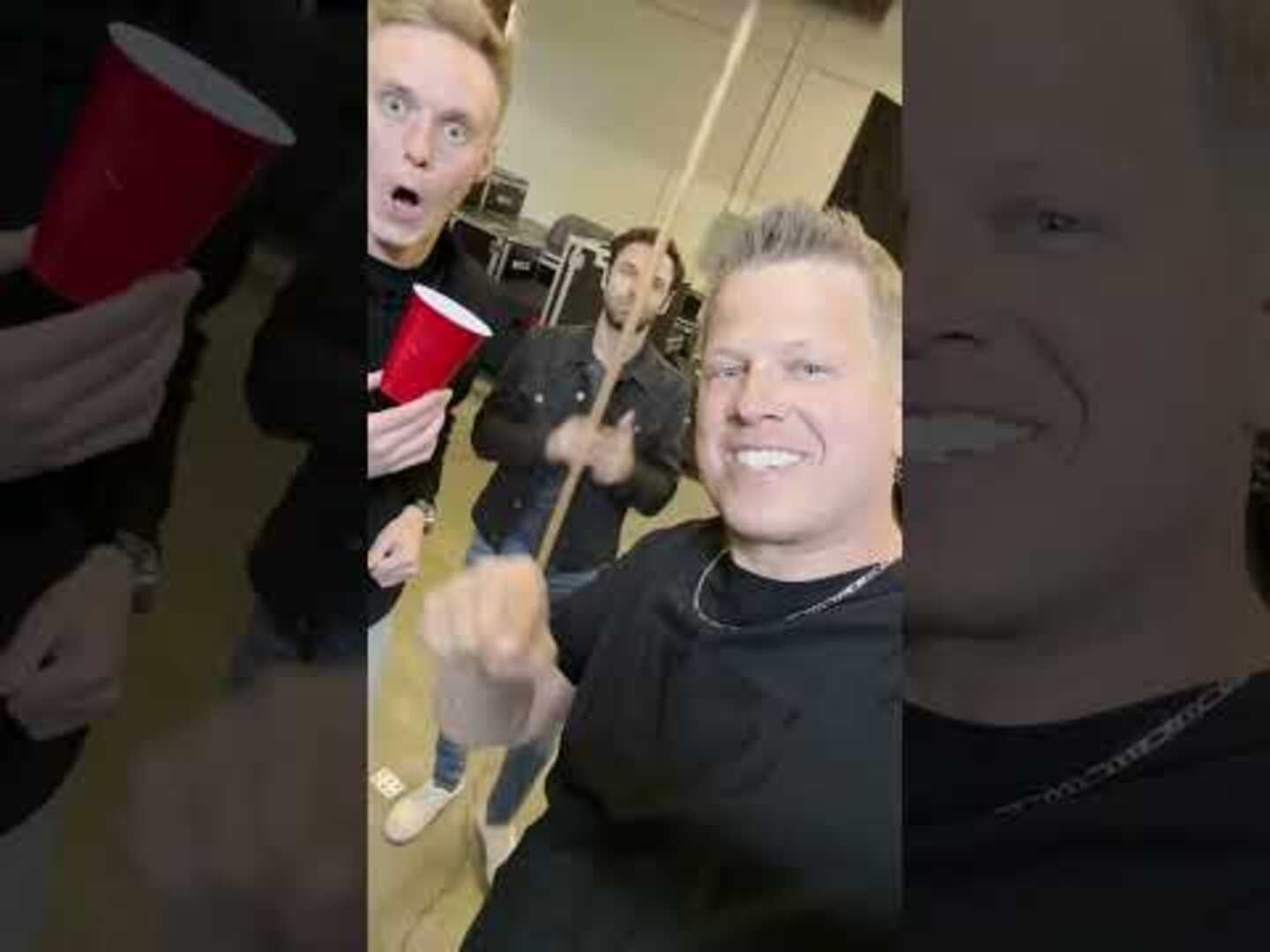 Duo Tries to Knock Cup off Broom | Jukin Licensing