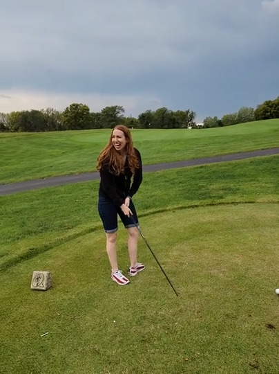 Woman Ends up Breaking Golf Club on First Attempt at Golfing | Jukin ...