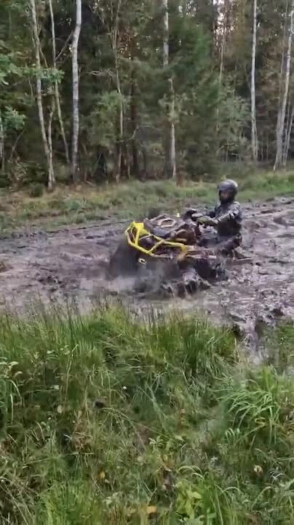 ATV Gets Stuck in Mud Pit While on Test Run | Jukin Licensing