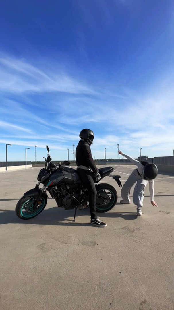 Woman Falls off Motorbike During Video Shoot | Jukin Licensing