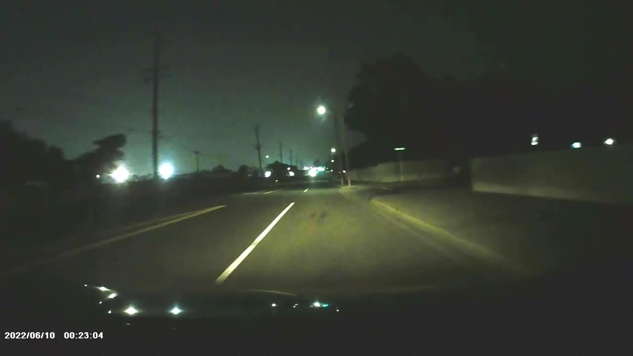 Pickup Truck Crashes Into Car While Trying To Cut Into Other Lane