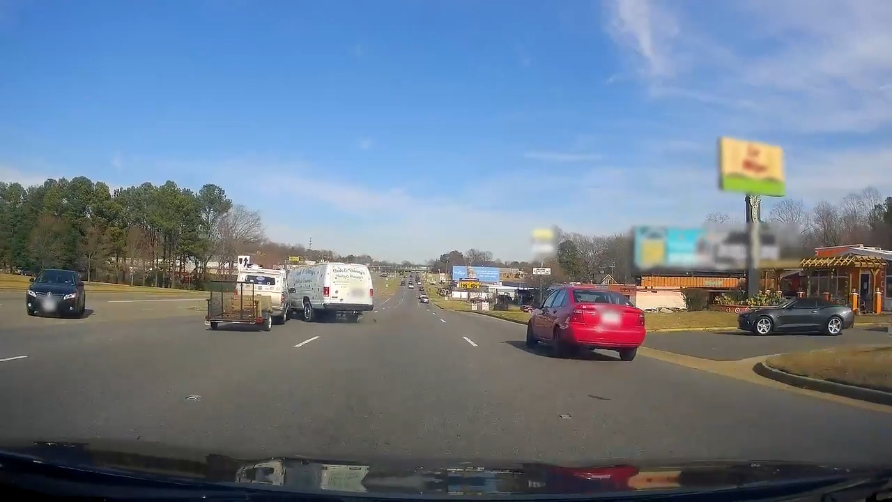 Dashcam Captures Three Vehicles Crashing Hard at T-Bone Intersection ...